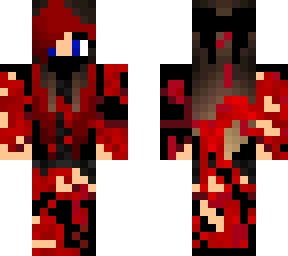 Extremely Bloody Girl | Minecraft Skin