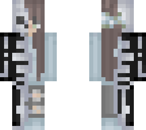 Skeleton Girl | Minecraft Skin