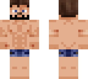 Muscle Steve | Minecraft Skins