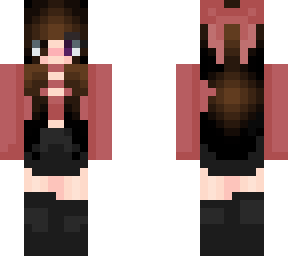 Cute brown hair girl | Minecraft Skin