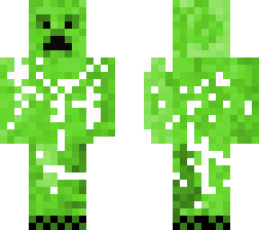 Exploded creeper! | Minecraft Skin