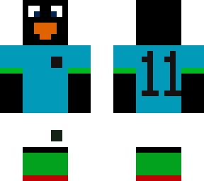 Magpie blue kit | Minecraft Skin