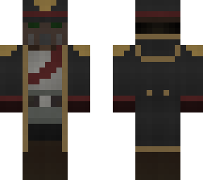 Warhammer 40k, The Commissar of Krieg | Minecraft Skin