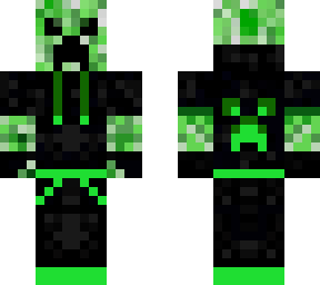 angry creeper | Minecraft Skin