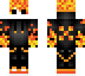 Fire Phantom | Minecraft Skin