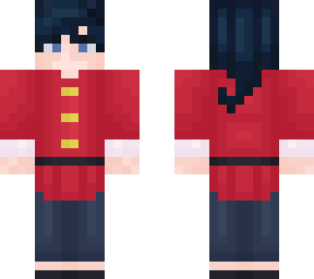 Male Ranma Saotome (Edit) | Minecraft Skin