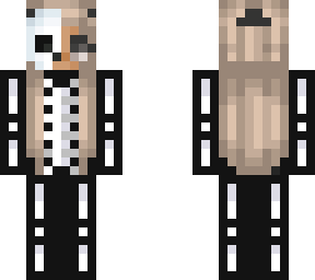 Skeleton Girl Minecraft Skin