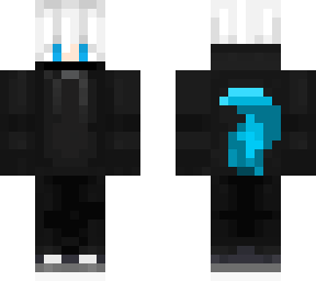 blue wolf boy | Minecraft Skin