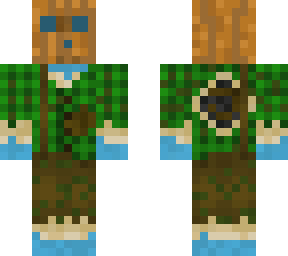 jevin in a scarecrow costume | Minecraft Skin