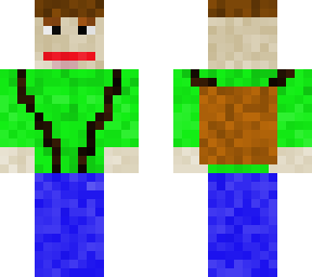 Camping Baldi | Minecraft Skin