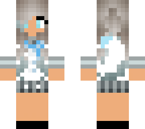 pdh girl school uniform werewolf girl | Minecraft Skins