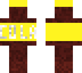 Yellow Cola | Minecraft Skin