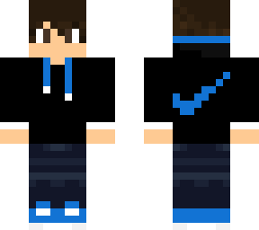 blue nike 2.0 | Minecraft Skin