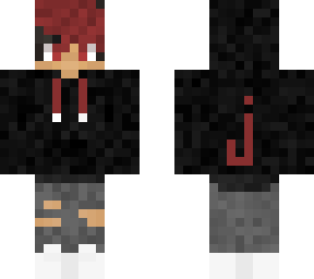Red Haired Emo Boy | Minecraft Skin