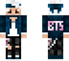 bts V | Minecraft Skin