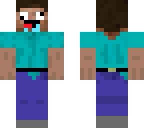 drooling steve | Minecraft Skins