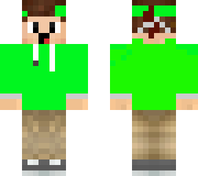 Green Logo | Minecraft Skin