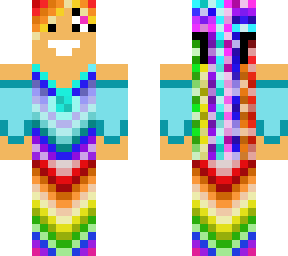 Rainbow Diamond | Minecraft Skins