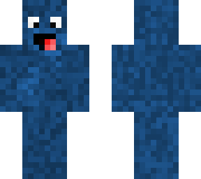 Derp cookie monster | Minecraft Skin