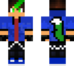 Green Wolf | Minecraft Skin