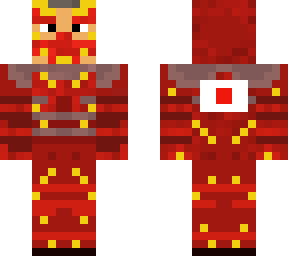 red samurai | Minecraft Skins