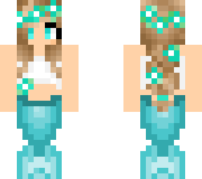 cute mermaid | Minecraft Skin