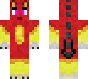 red dino | Minecraft Skin