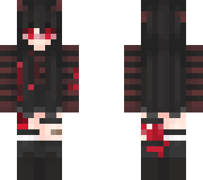 Dark Girl | Minecraft Skin