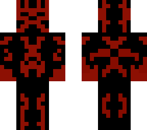 Dark Red Knight | Minecraft Skin