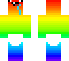 Derpy rainbow baby | Minecraft Skin