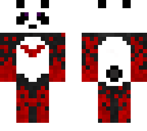 Bloody Panda | Minecraft Skin