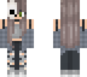 Mask girl | Minecraft Skin