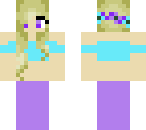 Mermaid Girl Base Edit | Minecraft Skin