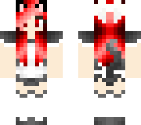 red maid | Minecraft Skin