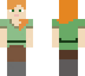 alex texture plastica | Minecraft Skin