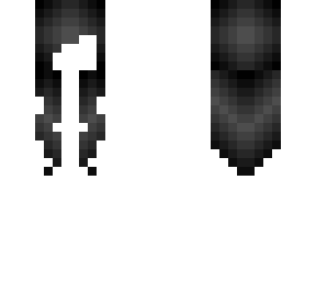 Black Hair Base Minecraft Skin