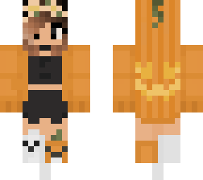 Halloween girl | Minecraft Skin