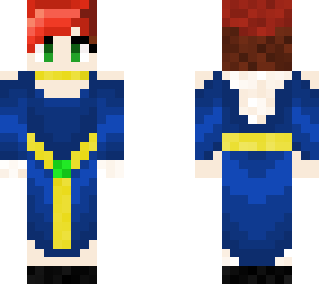 Red Pixie Cut | Minecraft Skin