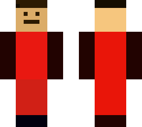 Red shirt guy | Minecraft Skin