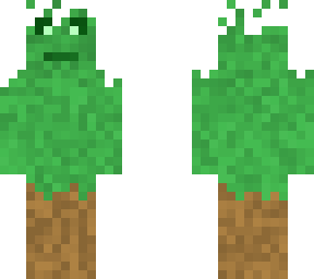 A Snowy Minecraft Tree | Minecraft Skin