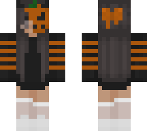 Halloween girl skin | Minecraft Skin