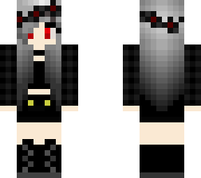 Vampire Girl Minecraft Skin