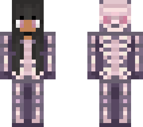 Pink skeleton | Minecraft Skin