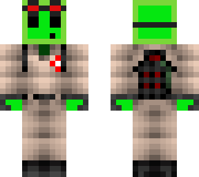 Ghostbuster Slime | Minecraft Skin