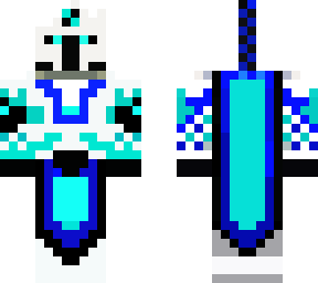 evil ice soldier | Minecraft Skin