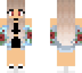 rose girl | Minecraft Skin
