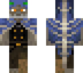 phantom hunter,pirate peg leg | Minecraft Skin