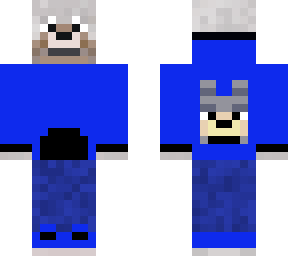 MC Wolf Gamer | Minecraft Skin