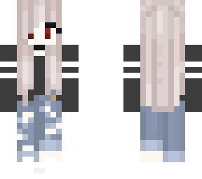 Vampire Elegant Underscore Pink | Minecraft Skin