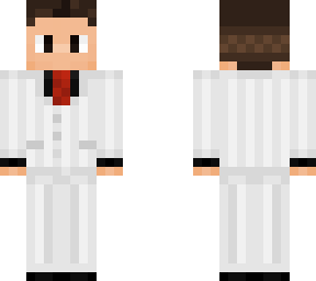 White Tuxedo | Minecraft Skin